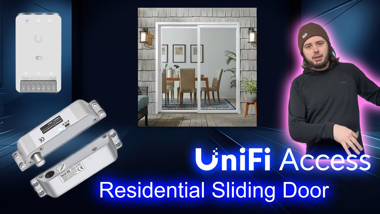 UniFi Access on a Sliding Door (Residential Install Walkthrough) - YouTube