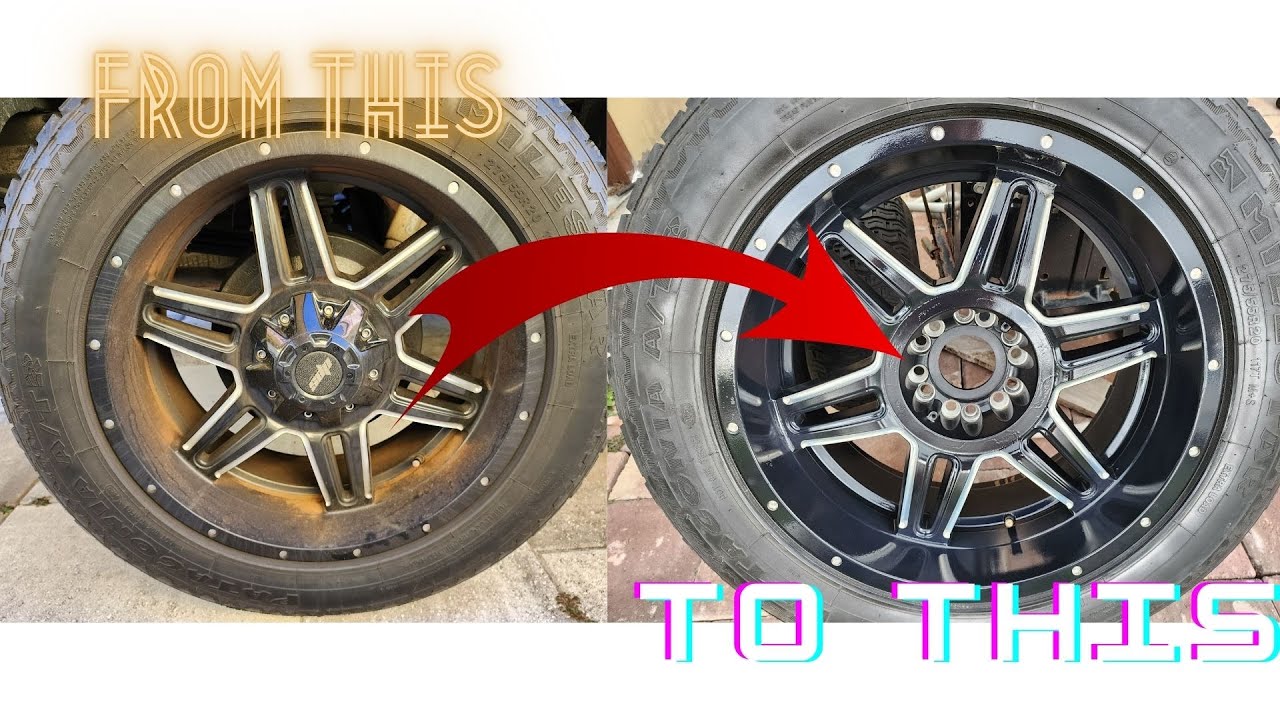 How to Spray Clear Paint on Your Wheels the Right Way | Best Possible ...