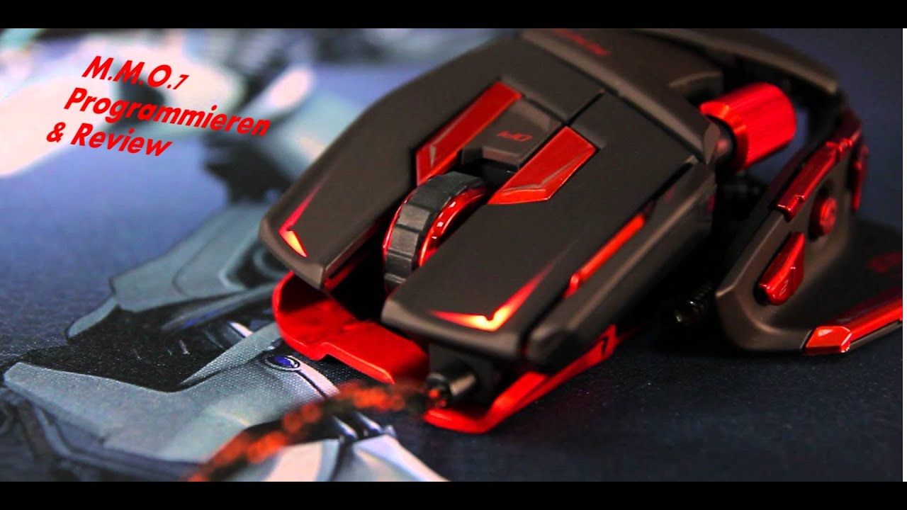 Madcatz M.M.O.7 [Gamingmouse] Programmieren & Review - YouTube