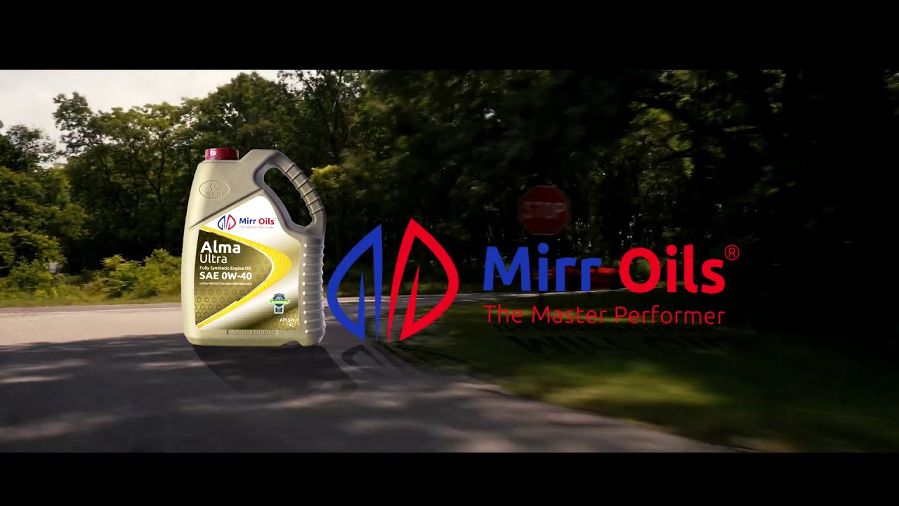 Alma Ultra Fully Synthetic Engine Oil - Mirr Oils - YouTube