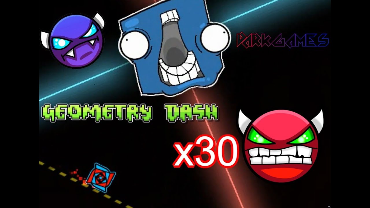 God Yeeter 100% Geometry Dash - 30 DEMONS- - YouTube