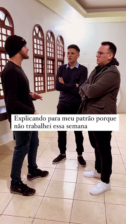 Quando você está tentando explicar para seu chefe o motivo de não ter ido ao trabalho... 🤔😅 ...