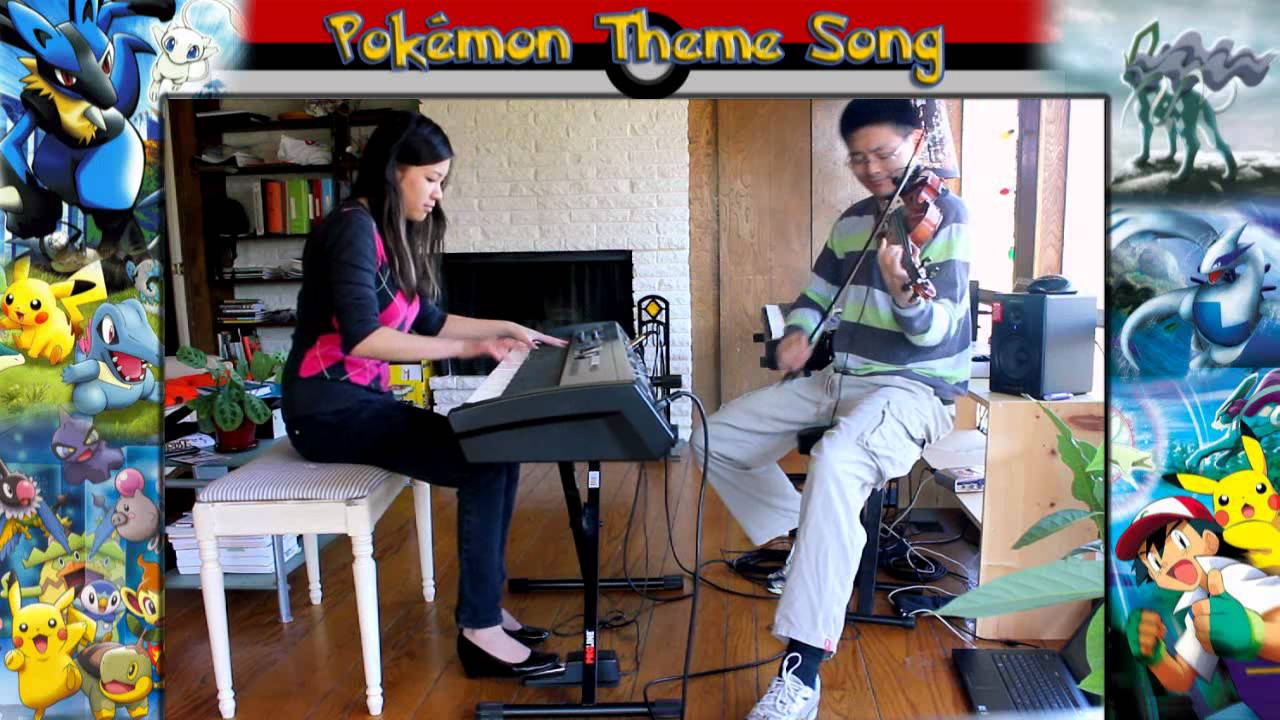 'Pokémon Theme Song' - Violin and Piano Arrangement - YouTube