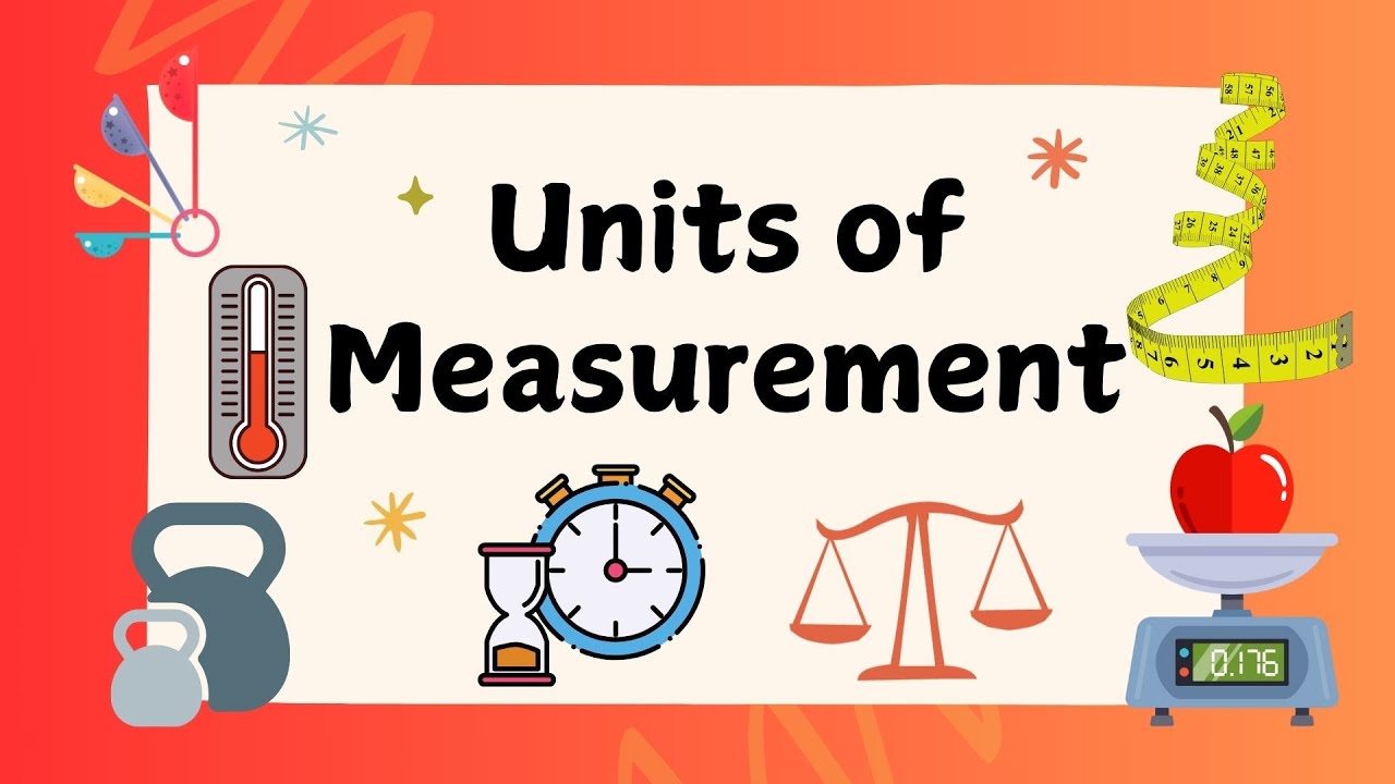 Learn Units of Measurement! 📏📐 Fun & Easy Guide for Kids! 🌟 - YouTube