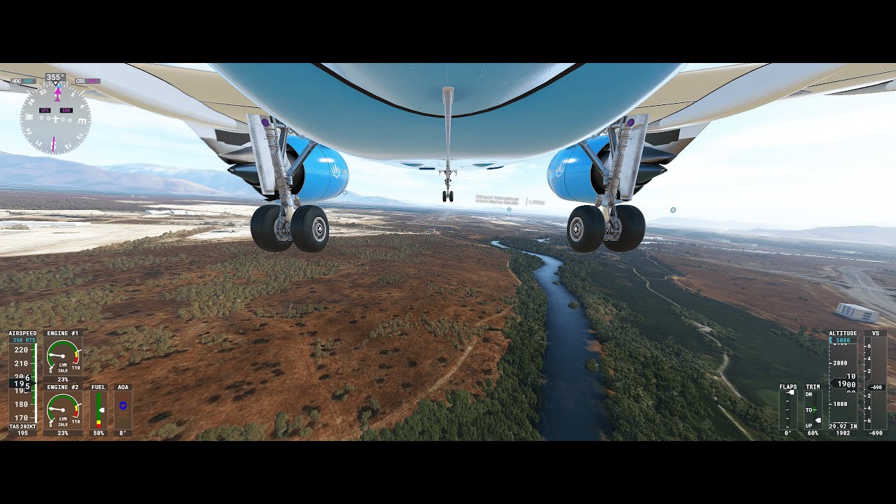 FS2020 Air caraibe (a320Neo) atterissage - YouTube