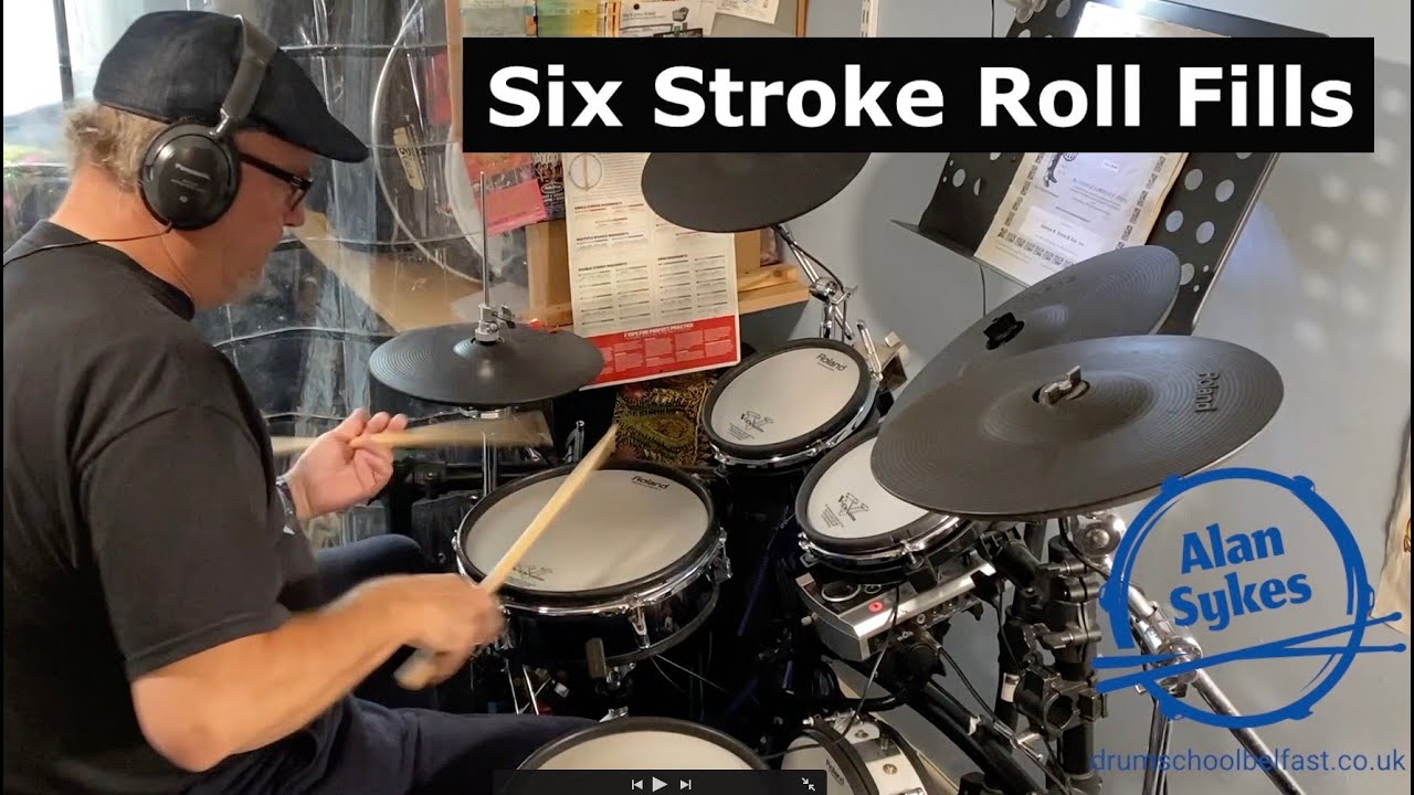 Six Stroke Roll Fills (Short Version) - YouTube