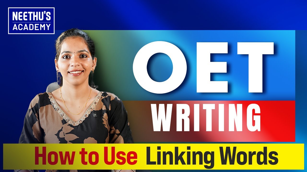 OET Writing How to Use Linking Words | Neethu's OET - YouTube