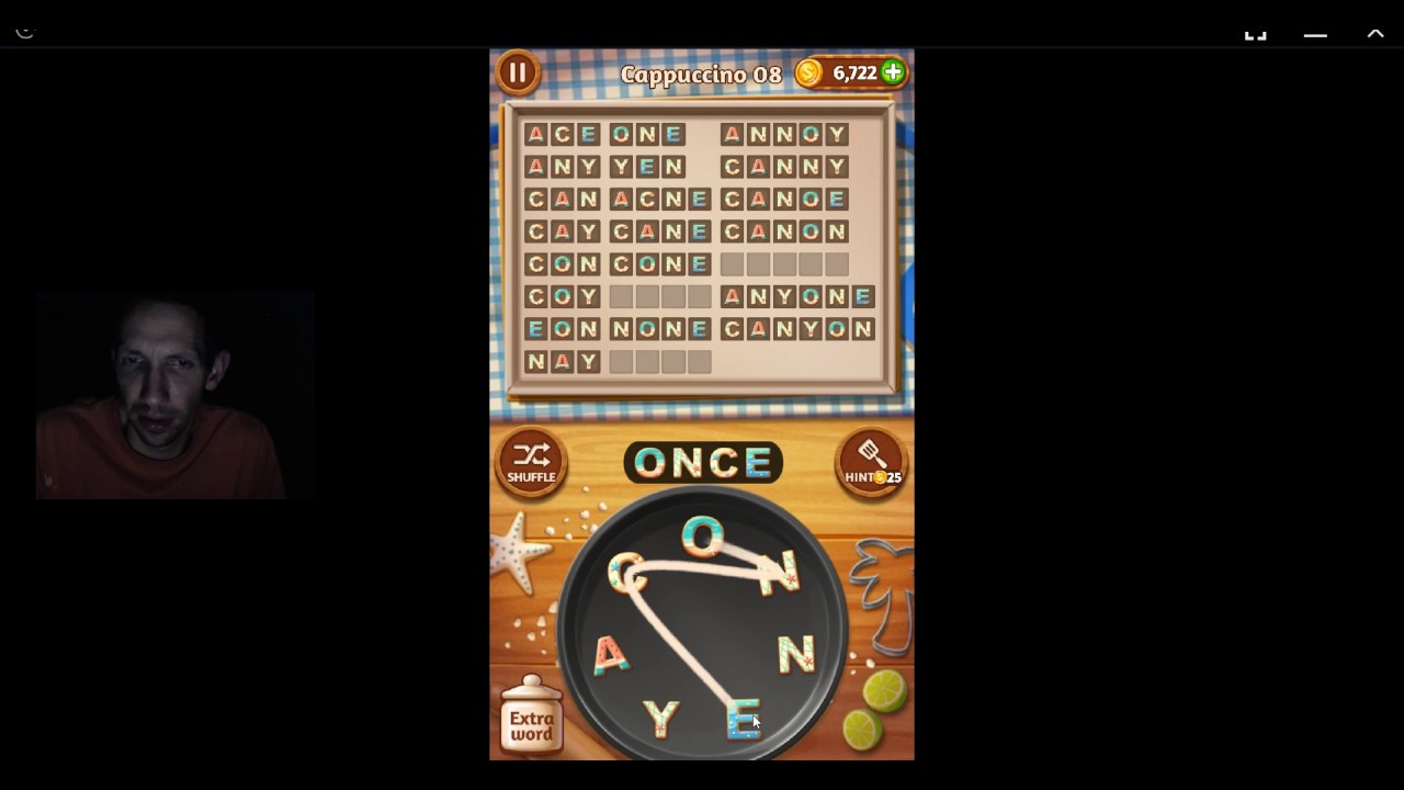 Word Cookies, Executive Chef, Updated Cappuccino Level 8 Solved - YouTube