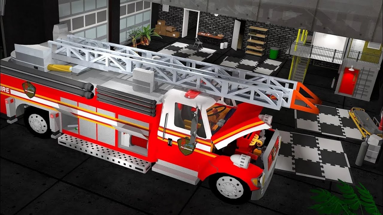 Fix My Truck: Red Fire Engine - Android Gameplay HD - YouTube