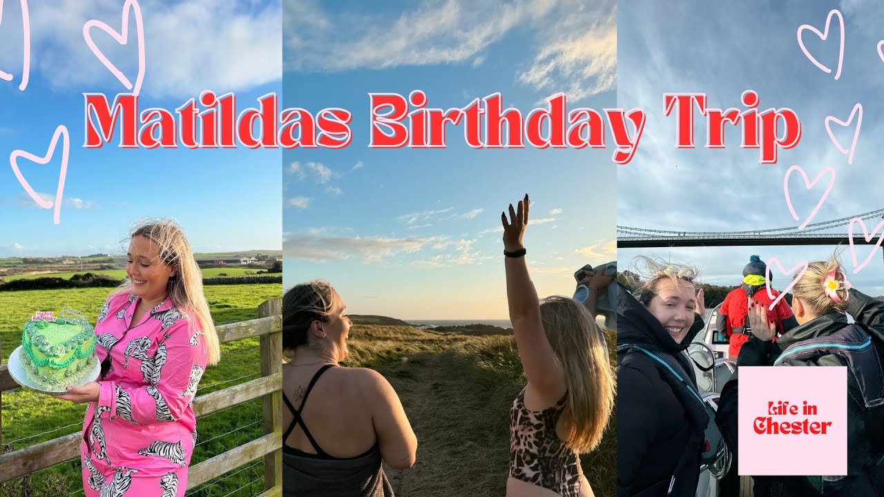 Matilda’s Birthday Trip to Anglesey!!! Our first vlog!!! - YouTube