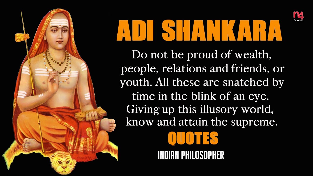 Shankaracharya Famous Quotes Top 4 Adi Shankaracharya Quotes (2025