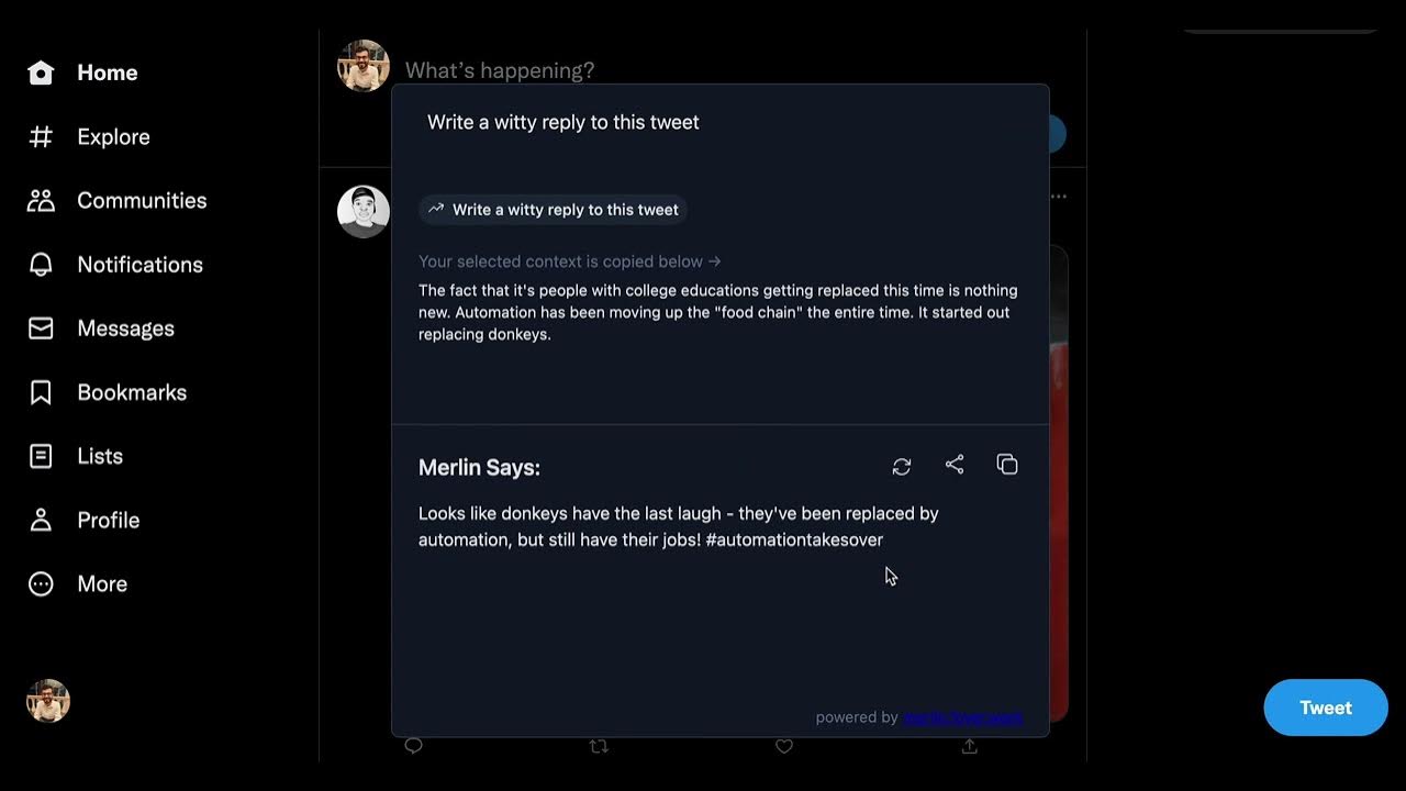 Merlin V1 - Demo - YouTube