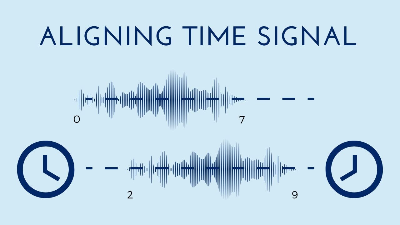 Aligning Time Signals - YouTube