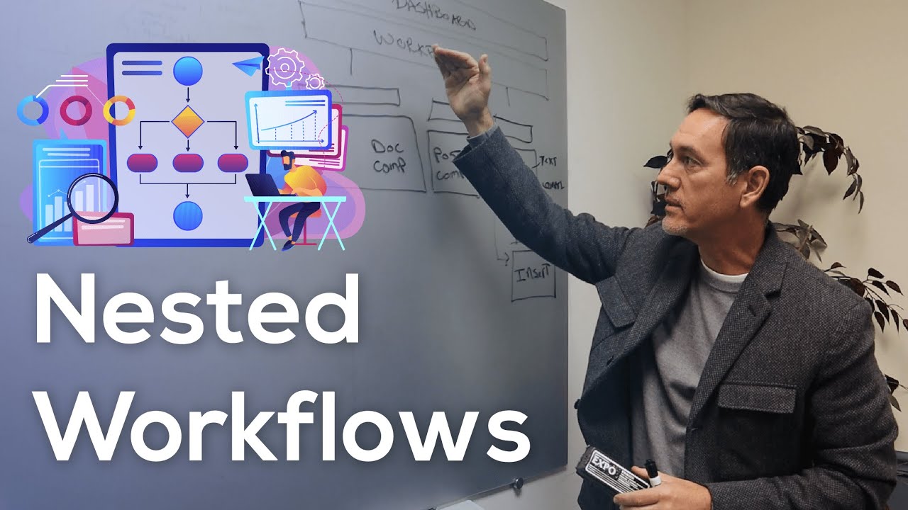 How to Solve Islands of Automation: Nested Workflows - YouTube