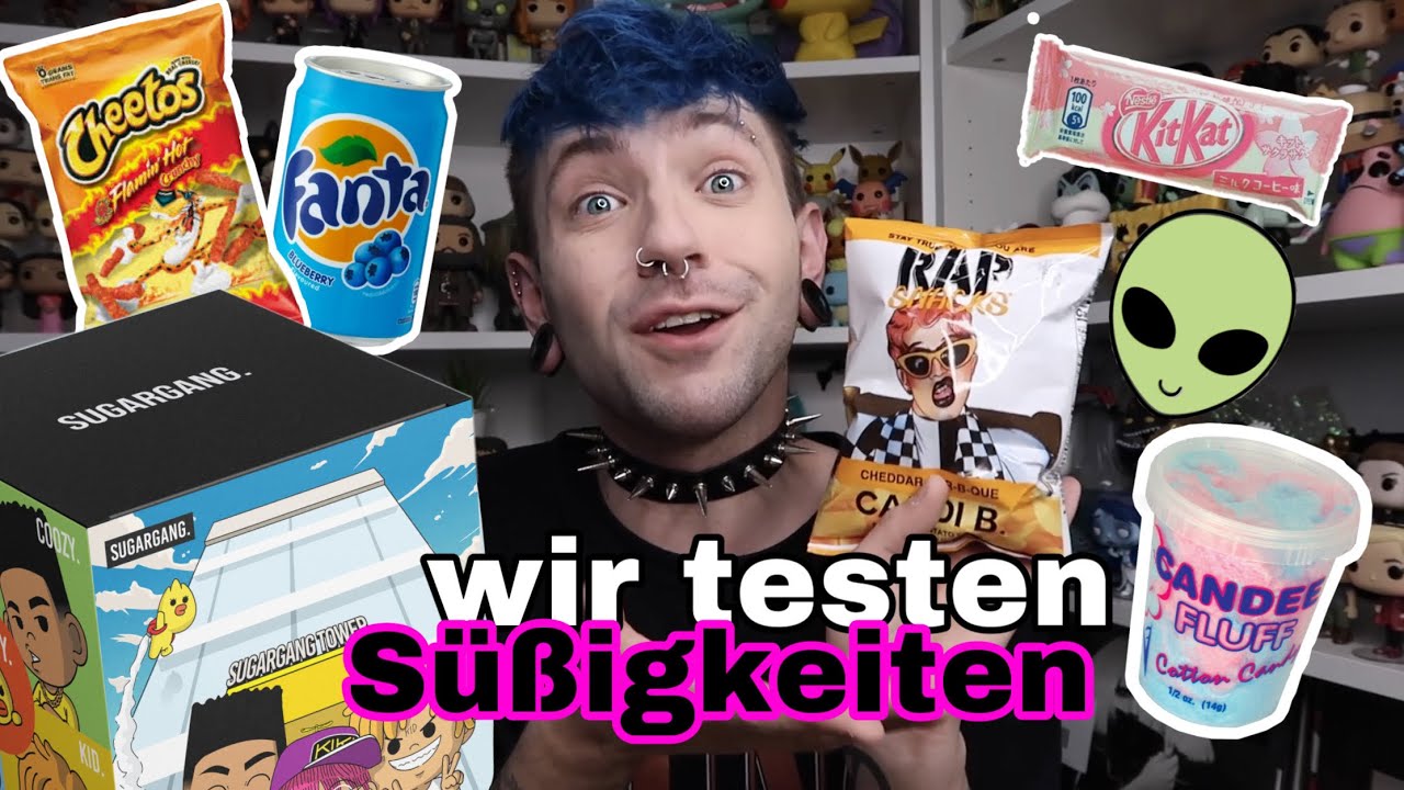wir testen Süßigkeiten von SUGARGANG - YouTube