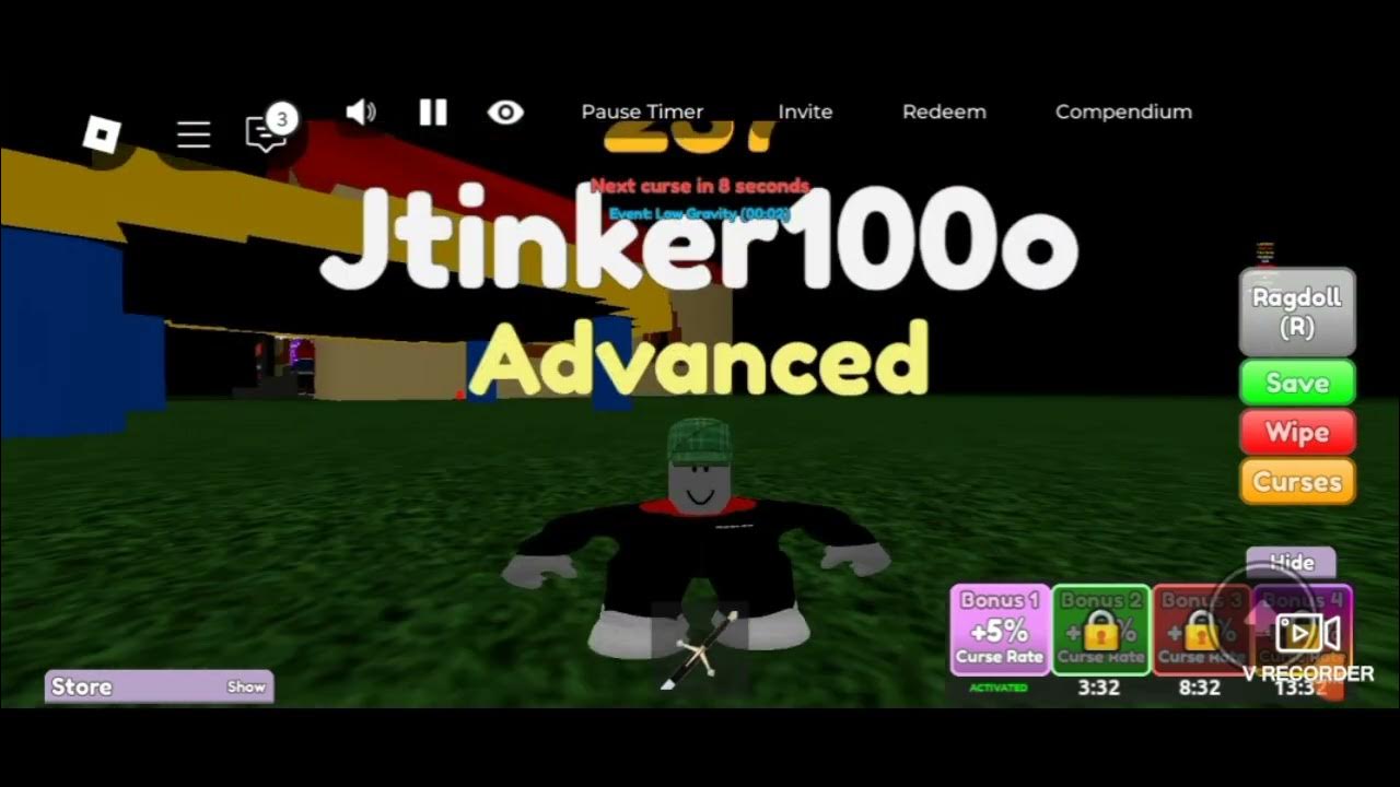 playing curse randomizer on roblox. - YouTube