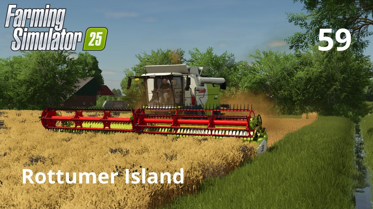 THE HARVEST SEASON HAS BEGUN | ROTTUMER ISLAND #59 | FS25 - YouTube