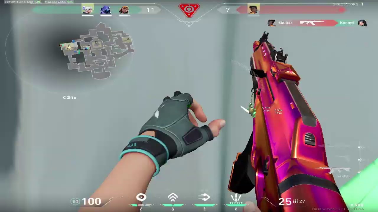 Valorant gold 2 gameplay - YouTube