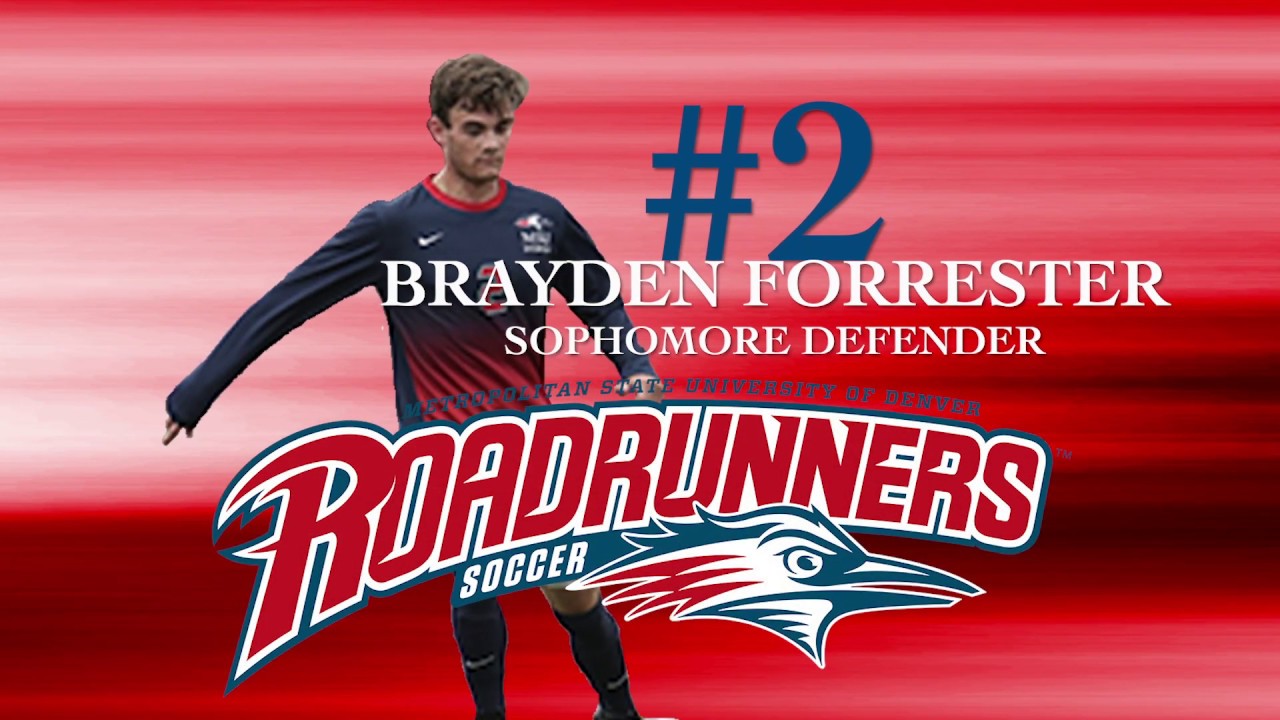 2019 Brayden Forrester - MSU Denver Men's Soccer - YouTube