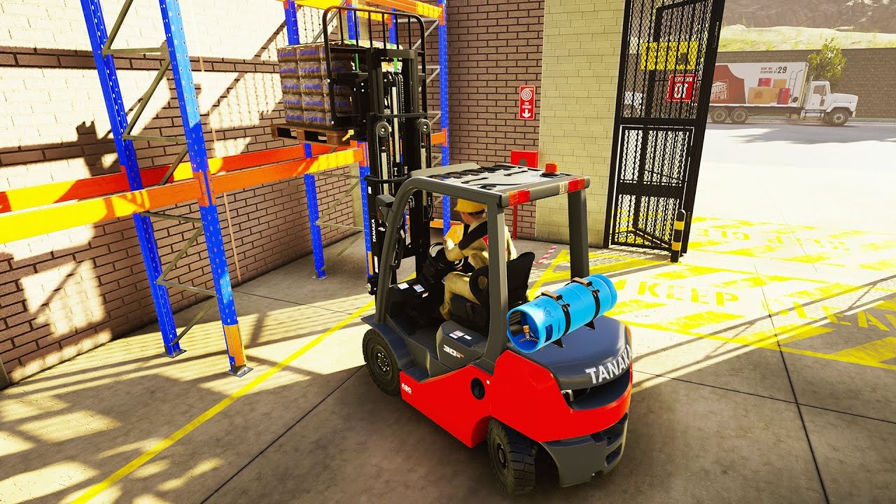 Forklift Simulator - 2024 Announcement Trailer - YouTube