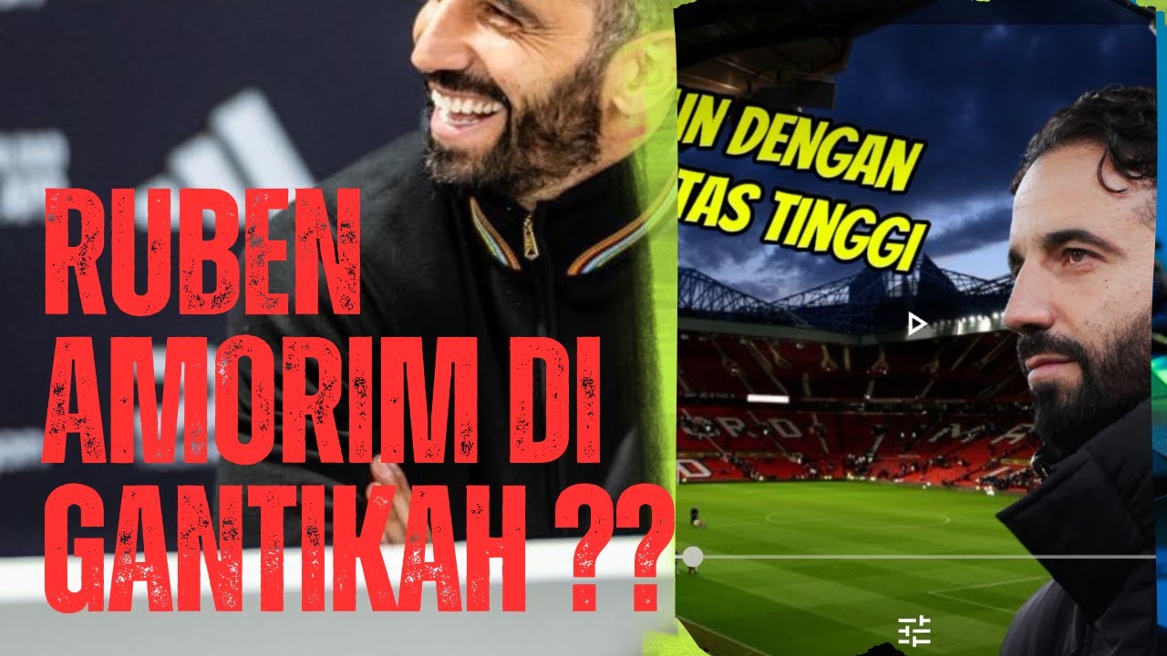 Ruben amorim akankah di pecatkah Berita Manchester united - YouTube