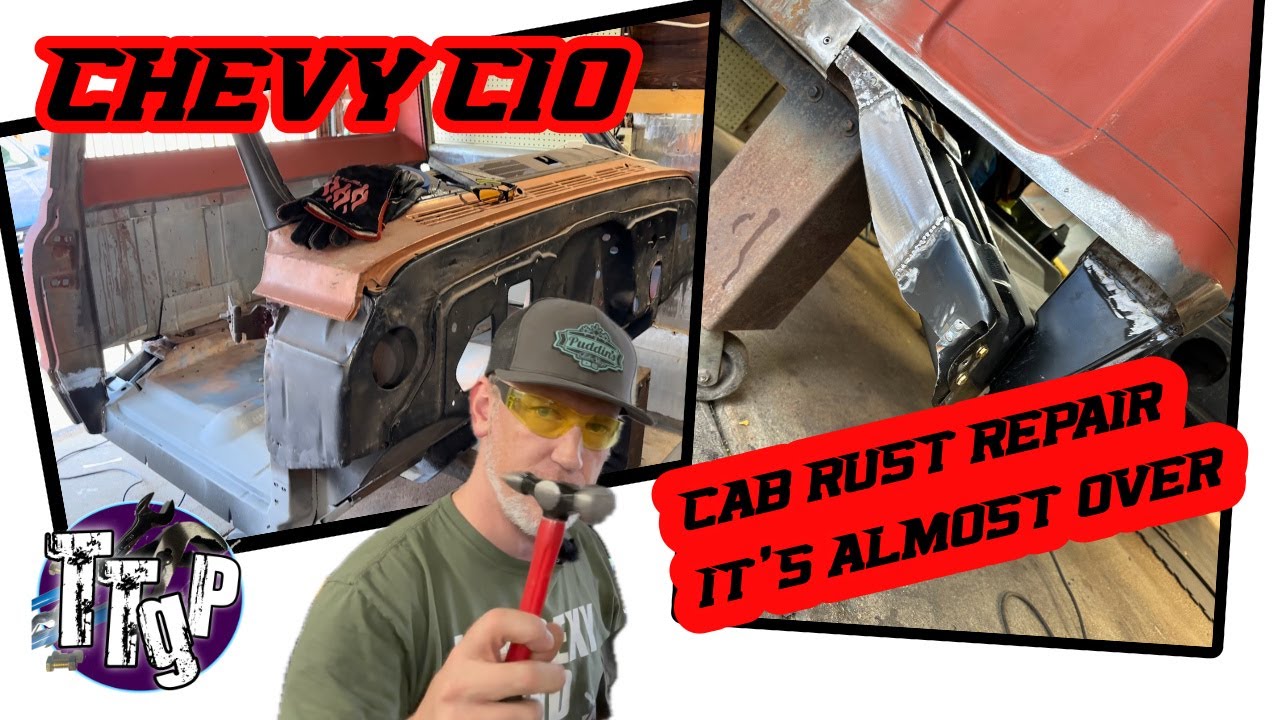 Chevy C-10 Rust Repair, It's Almost Over! - YouTube