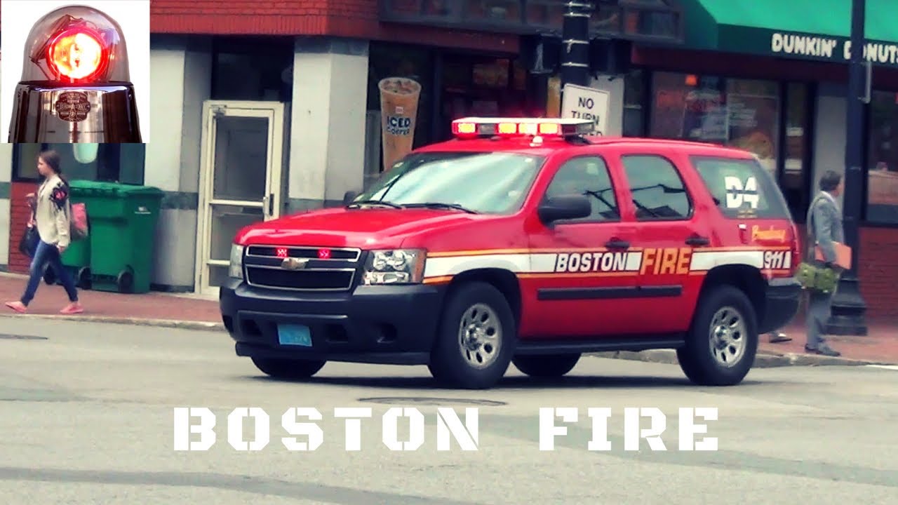 Boston Fire Department District 4 Chief (with Engine 4 and Ladder 24 ...