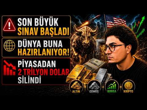 PİYASADAN 2TRİLYON DOLAR SİLİNDİ! - SON BÜYÜK SINAV BAŞLADI - DÜNYA BU DÖNGÜYE HAZIRLANIYOR! #altın