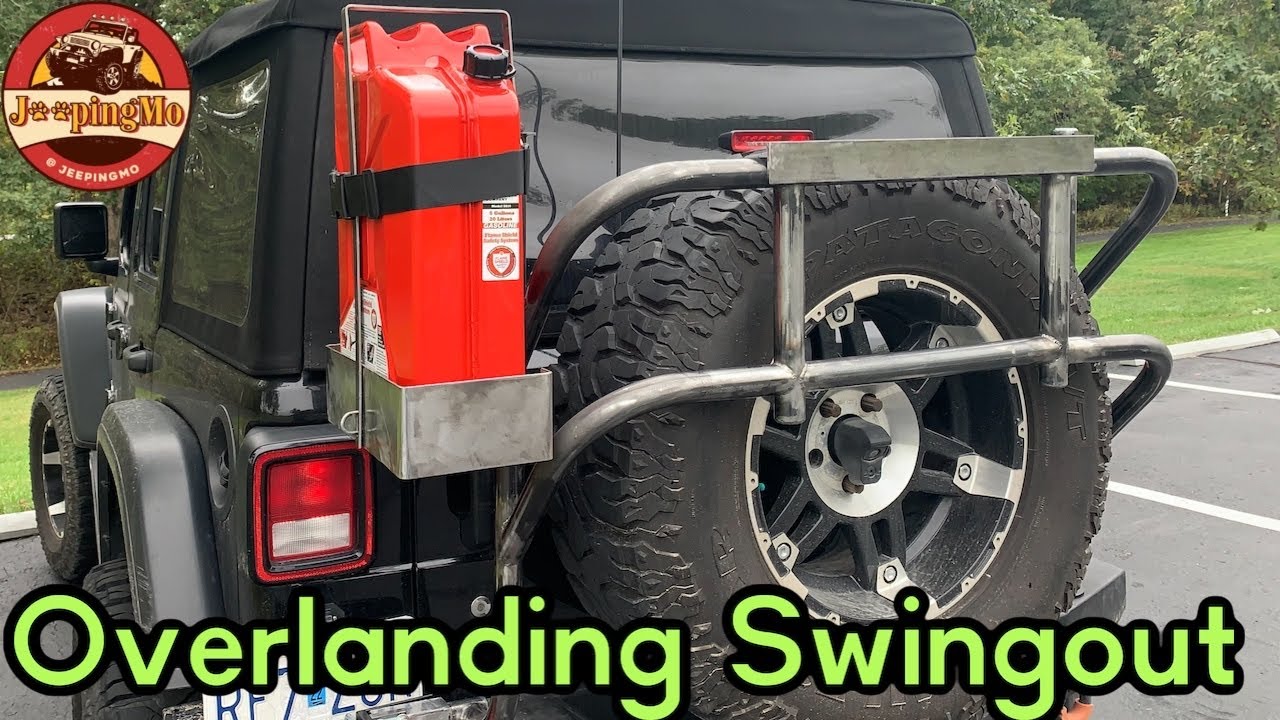 Overlanding Swing out solution. - YouTube