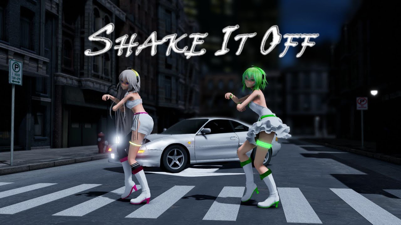 MMD Shake It Off ( Model DL + Motion DL ) - YouTube