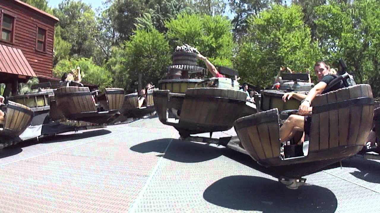 Crazy Barrels at Port Aventura - YouTube