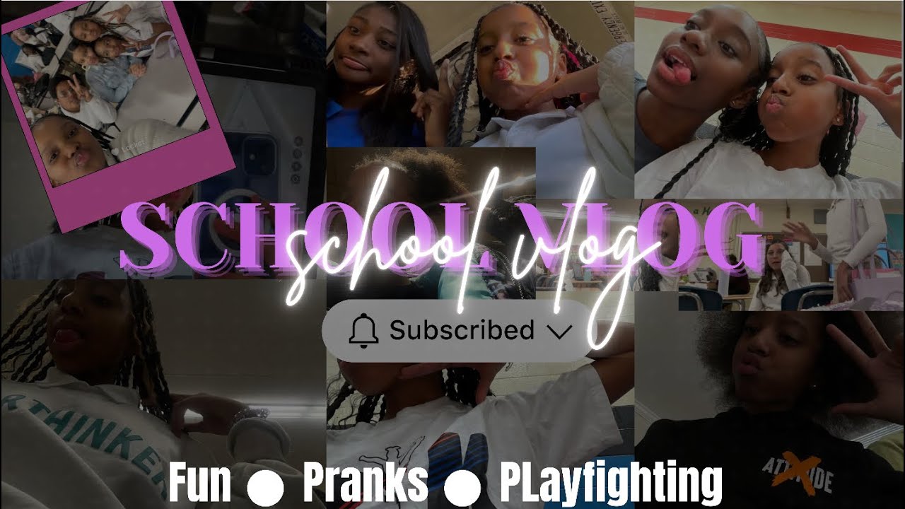 School Vlog 🎀 collab w Aaliyah - YouTube