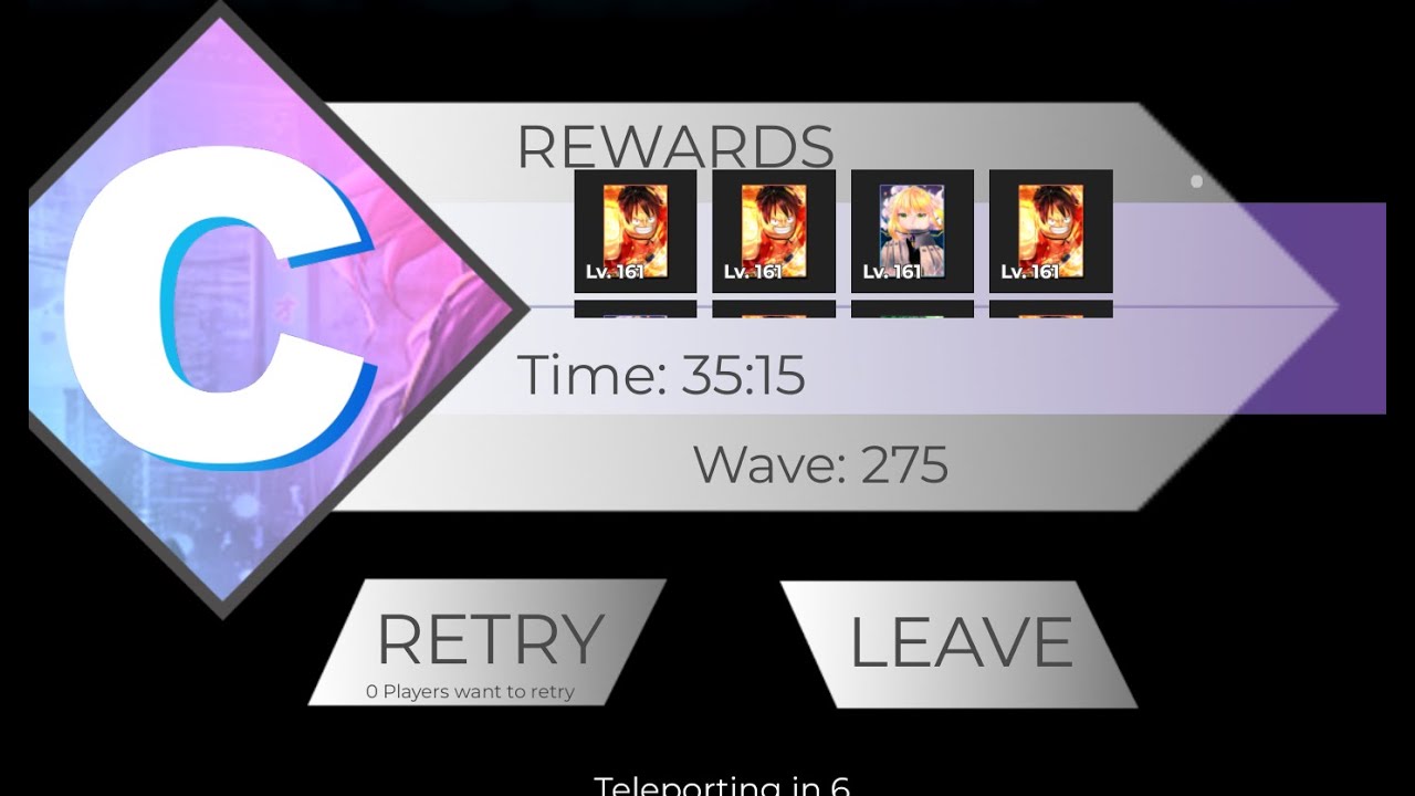 Anime Dimensions. Infinity mode: wave 275. - YouTube