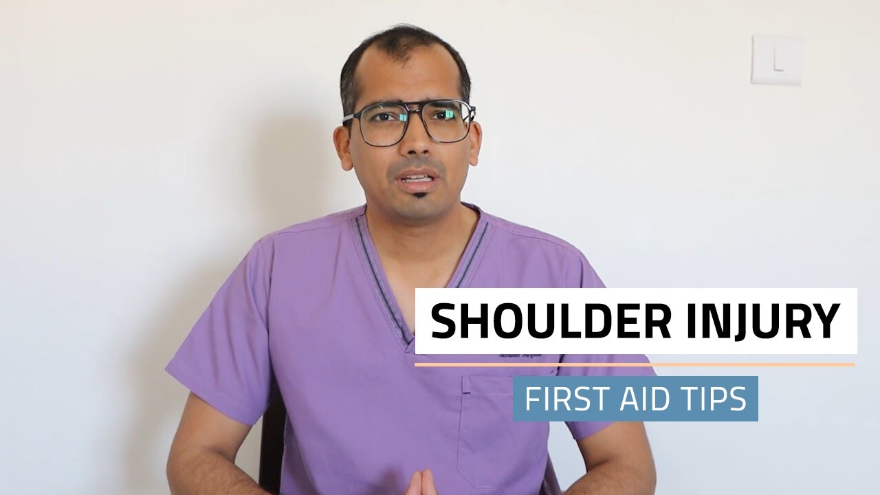 Shoulder Injury - How to give first aid to the injured person? | Dr ...