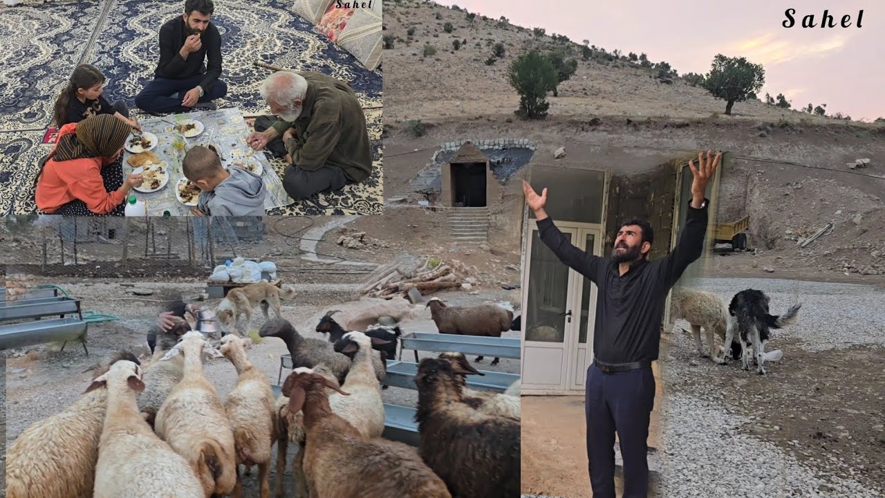 "A nomadic woman in danger! Engineer Babazadeh came to her rescue ...