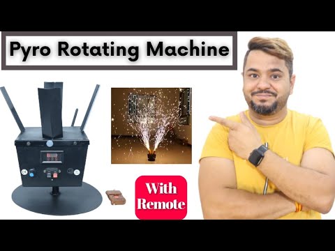 Pyro Rotating Machine for Event Theme | Yagati Pyro Rotator | Pyro ...