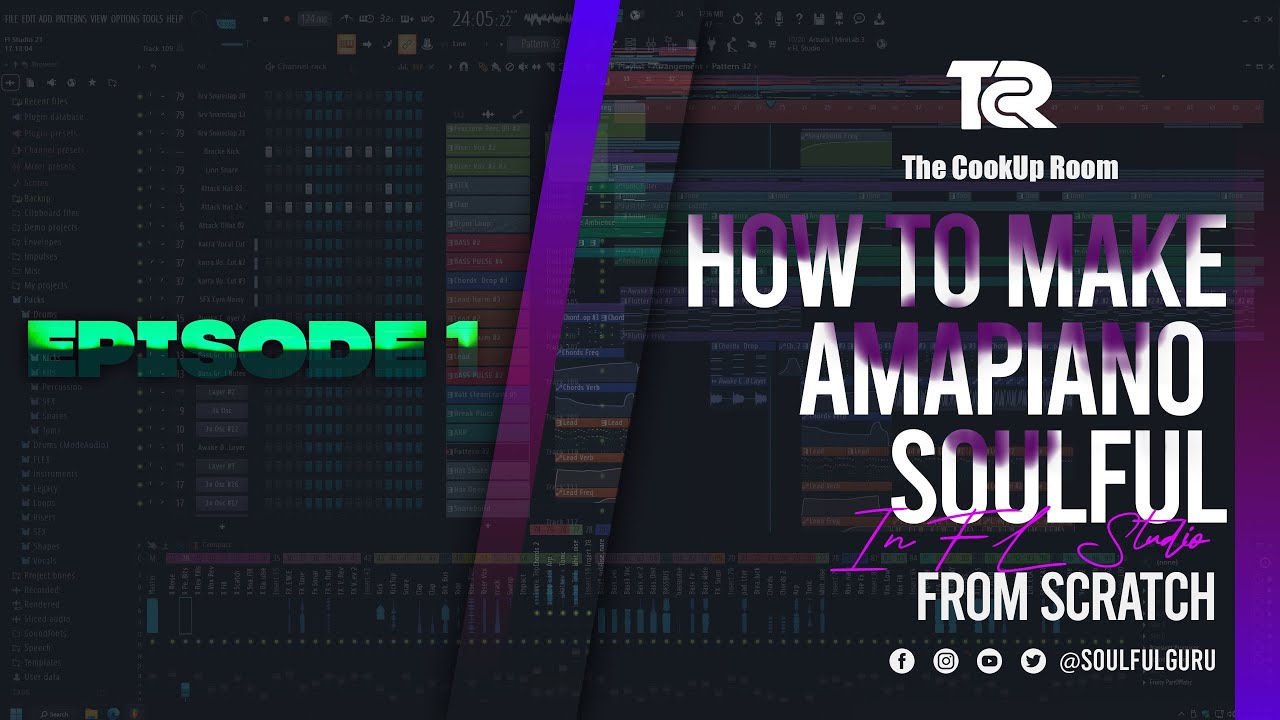How to Make Amapiano Soulful in FL Studio from Scratch (Full Beat Tutorial) Episode 1 - YouTube