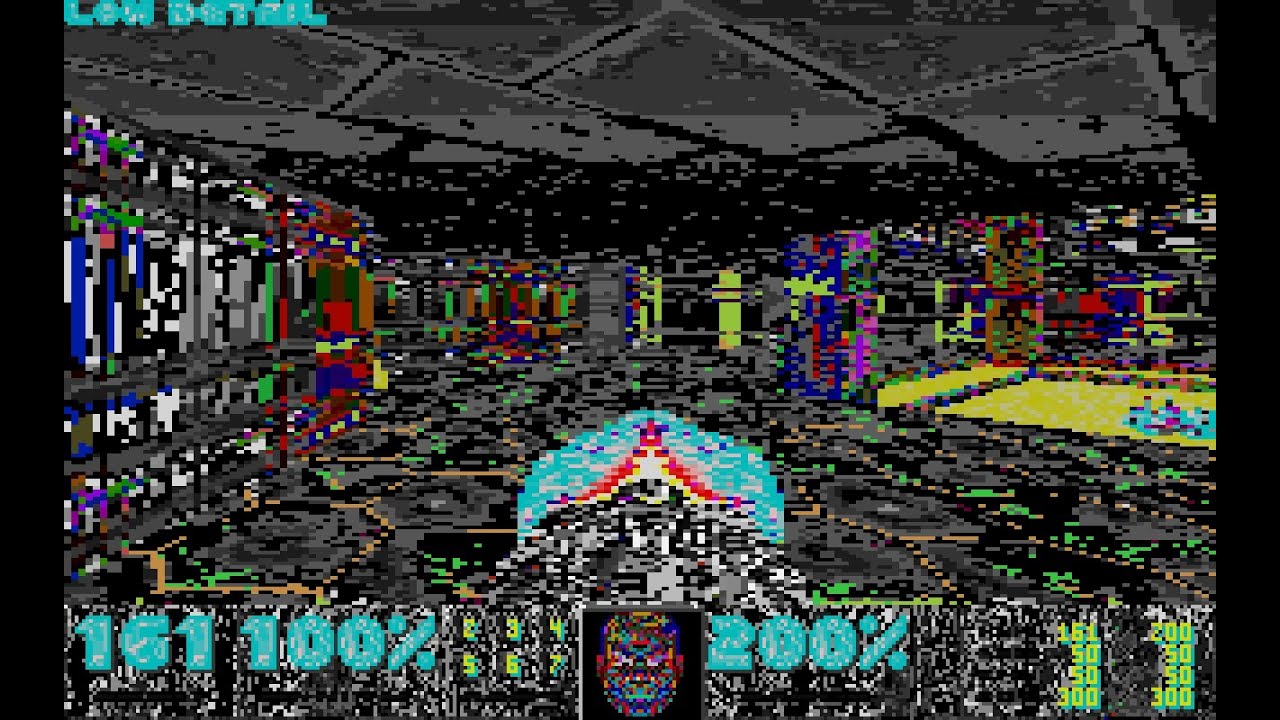 Doom gamma correction color bug - YouTube