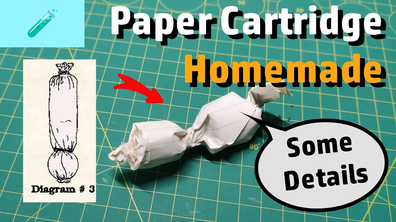 How to Make a Paper Cartridge at Home (Model) - YouTube