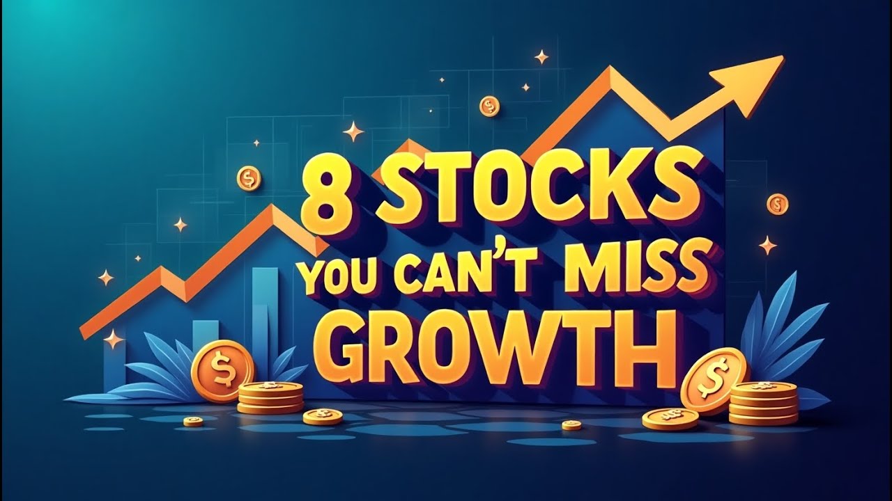 🔥 8 STOCKS YOU CAN'T MISS FOR RAPID GROWTH! 📈💸 - YouTube