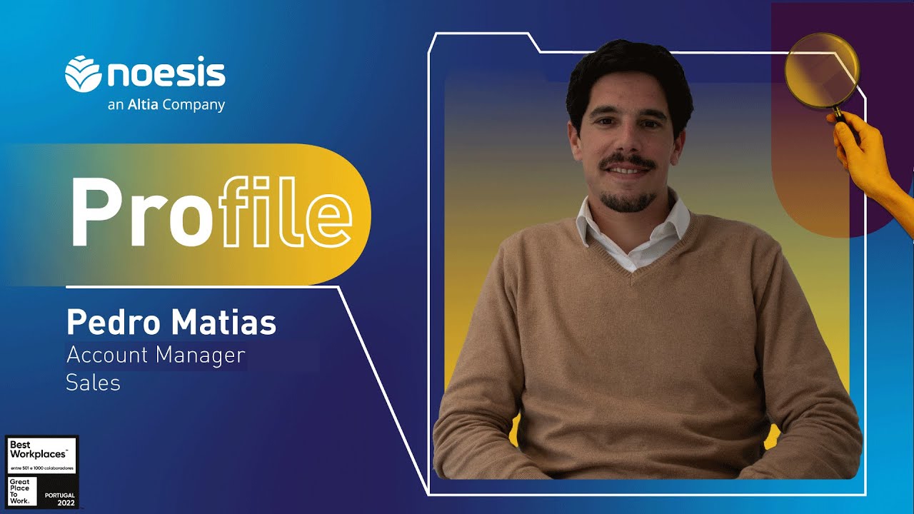 Profile: Account Manager Pedro Matias - YouTube