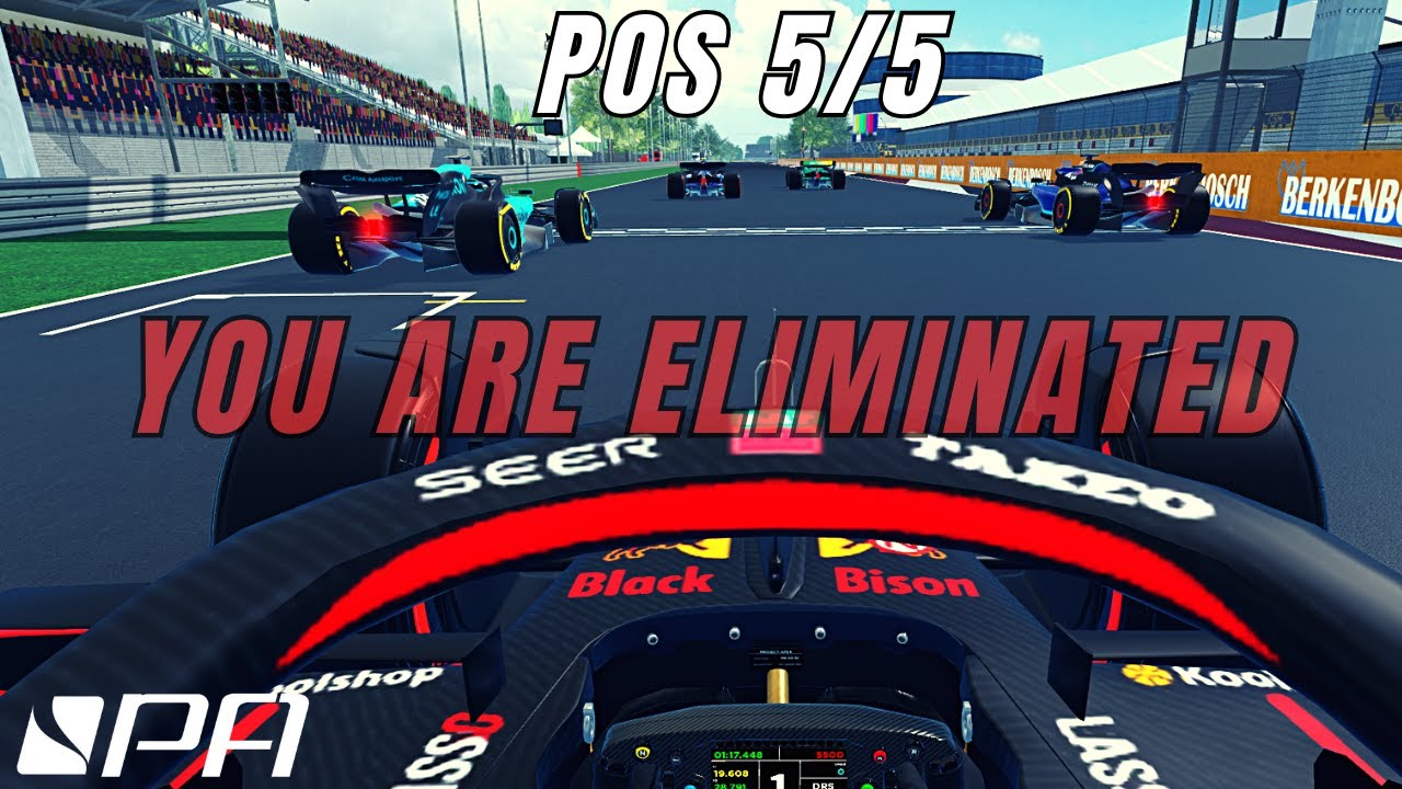 Every Lap, Last Place is ELIMINATED! (Formula Apex Roblox F1 23) - YouTube