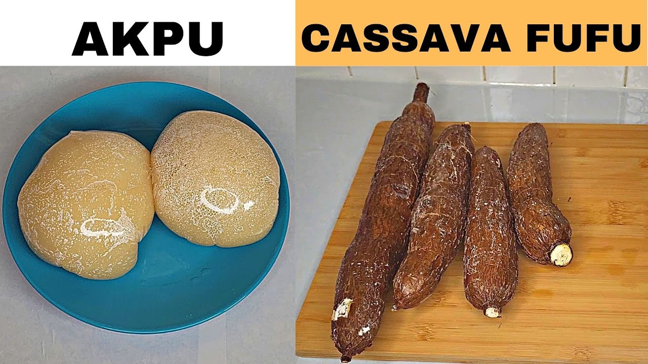 How to make the perfect Cassava Fufu ( Akpu) from Scratch - YouTube