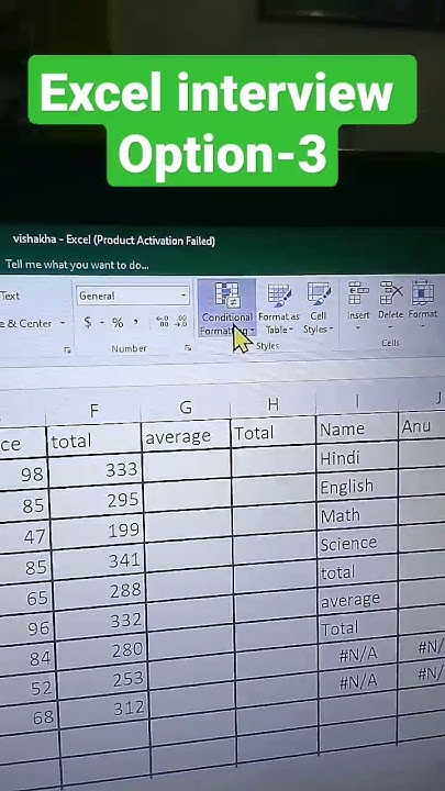 Excel Interview Excel Shorts Excel Shortkeys Excel Tips Excel Interview Questions Excel 2416