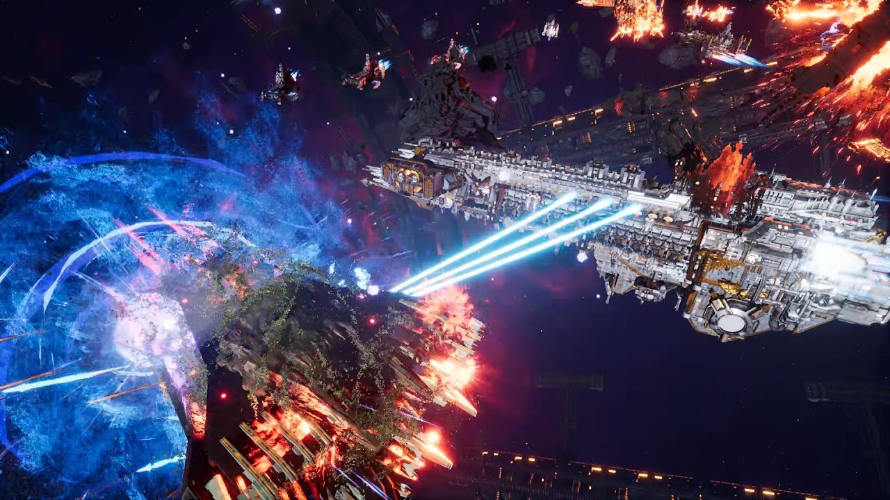 White Scars vs Chaos - Skalgrim Mod - Massive Battle - Battlefleet ...