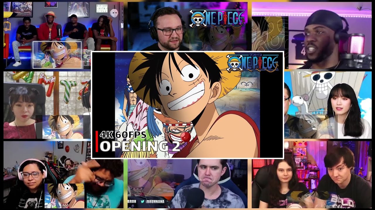 One Piece Opening 2 | Reaction Mashup [Believe] (Op 2 ワンピース) - YouTube