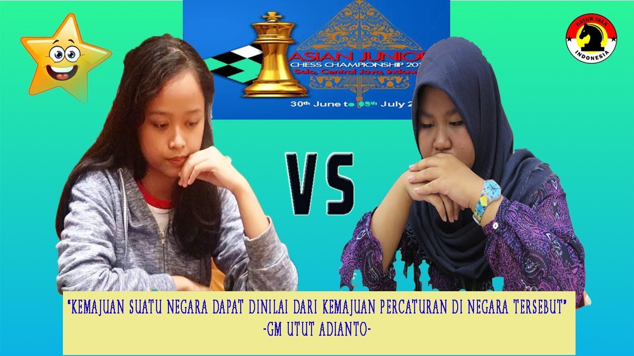 GOOD GAME, WELL PLAYED! Diajeng Theresa Singgih VS Millyena Legowo Parahita- AJCC 2019 - YouTube