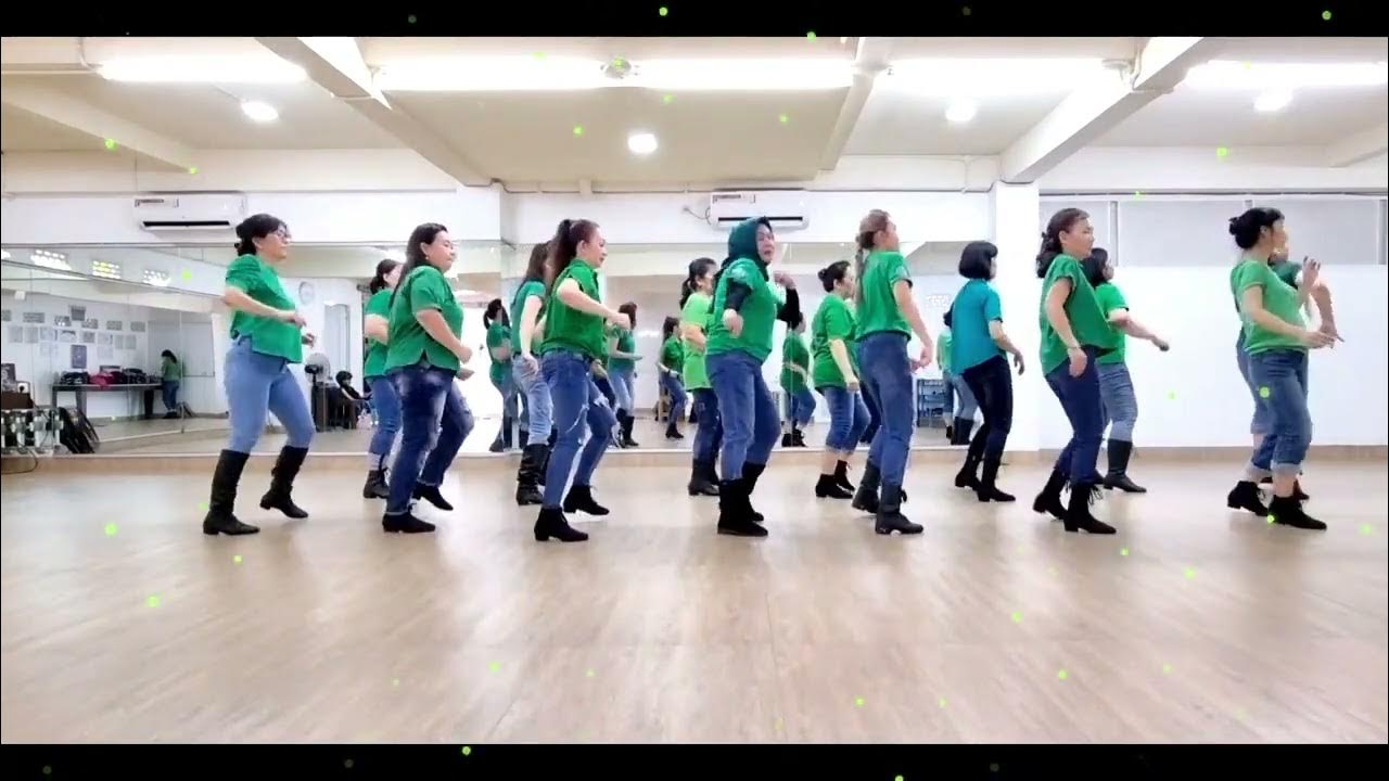 Mong Nan Nan - Line Dance/32c 4w/Improver/Choreo: Heru Tian/Demo by Dance Lover's - YouTube
