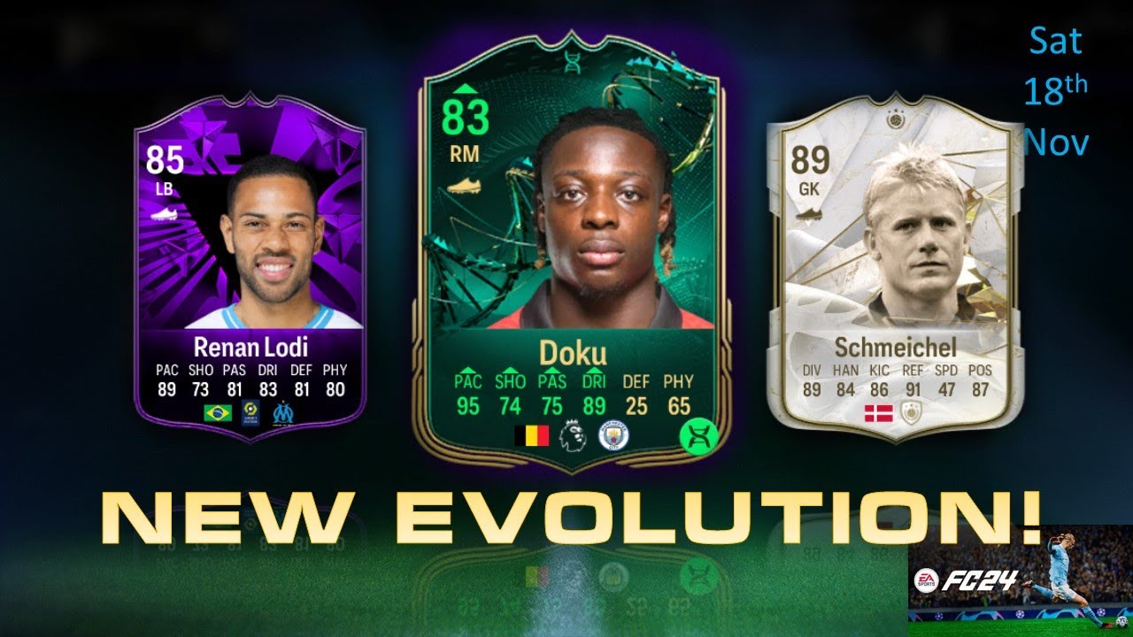 FC24 | NEW Relentless Winger II Evolution! plus Icon Schmeichel! - YouTube