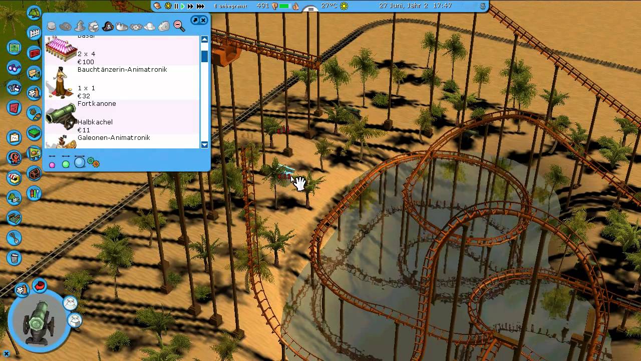Let´s Bau einen RCT3 Park #008 Heute mit Gast! - YouTube